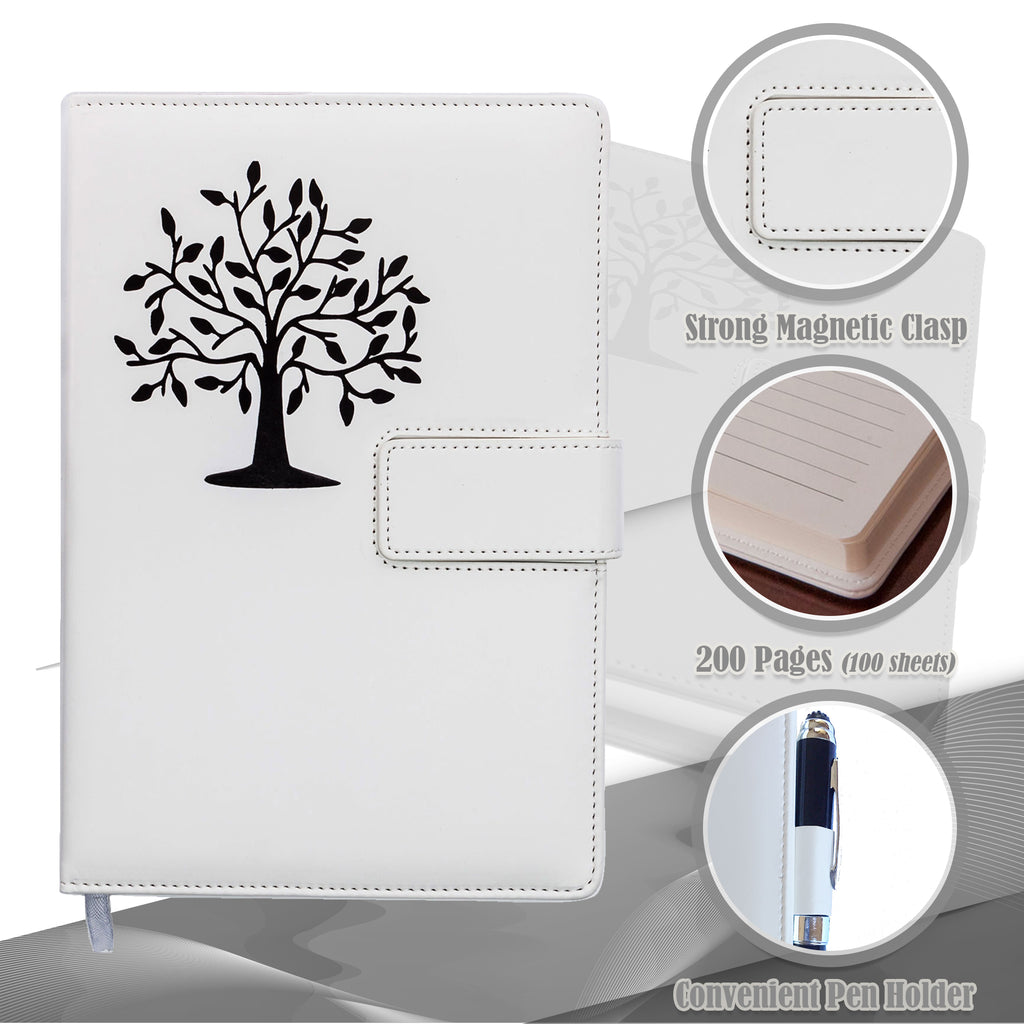 The Tree Of Life Personal Notebook Journal - 5x8 Inch - White – The ...